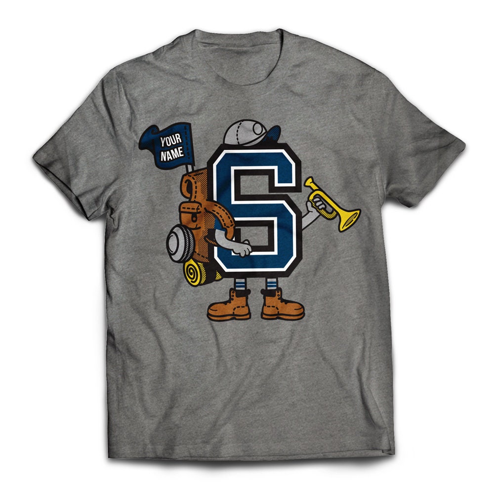 CUSTOM Letterman T-shirt - Etsy