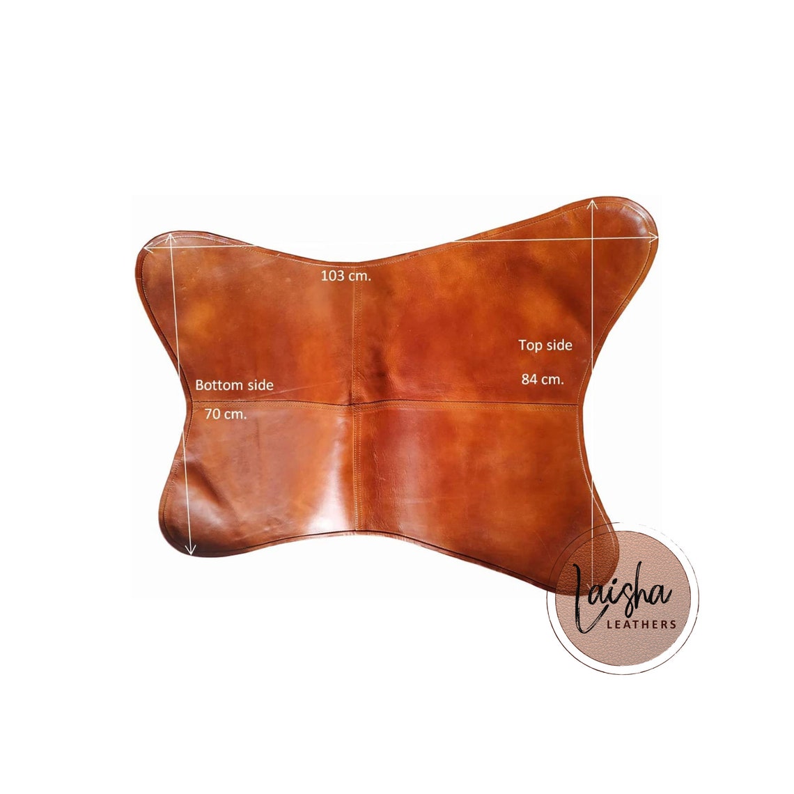 Leather Living Room Chairs Cover-butterfly Chair Replacement Brown ...