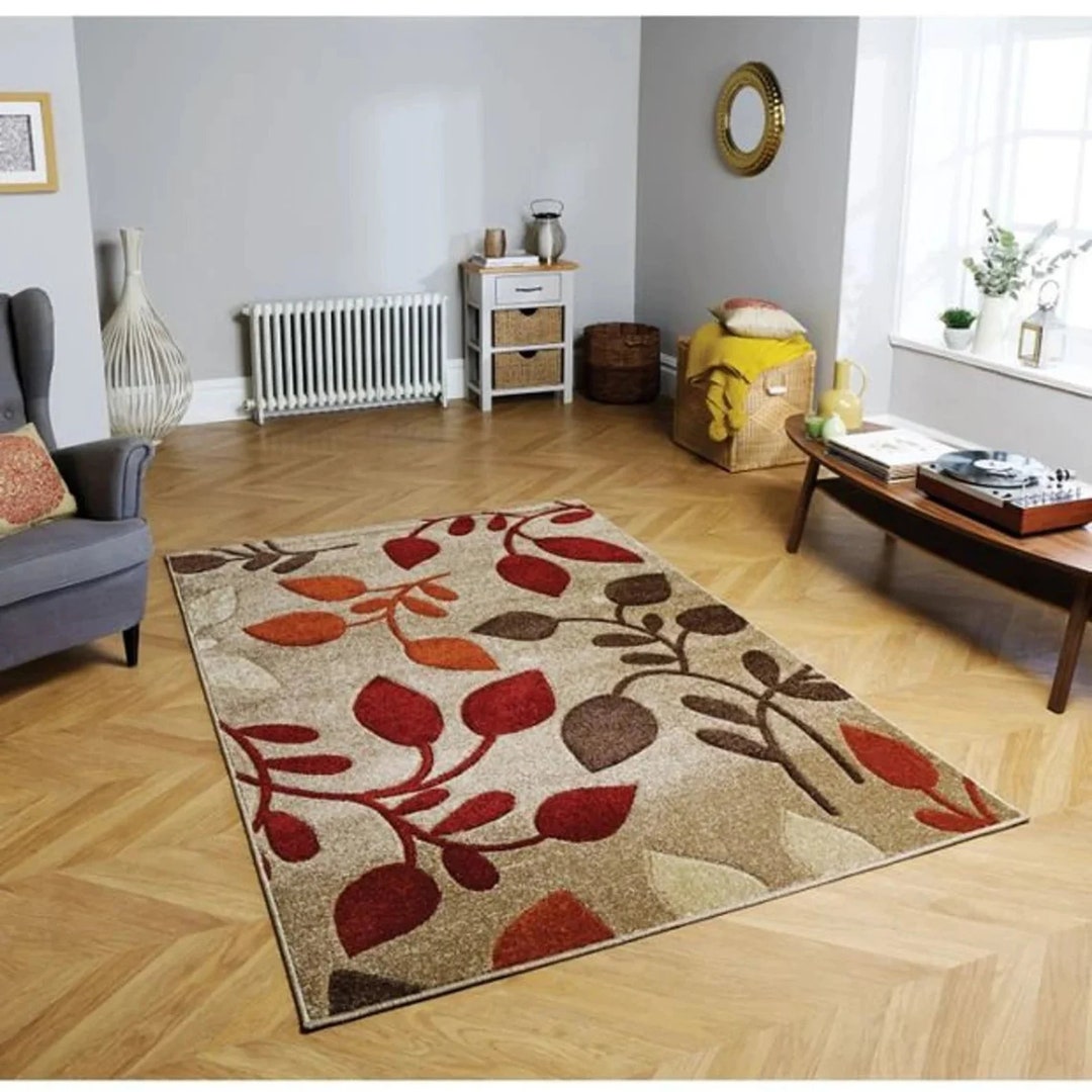 Multi Color Abstract Designer Hand Tufted Rug Woven Tufted Rug Fine ...