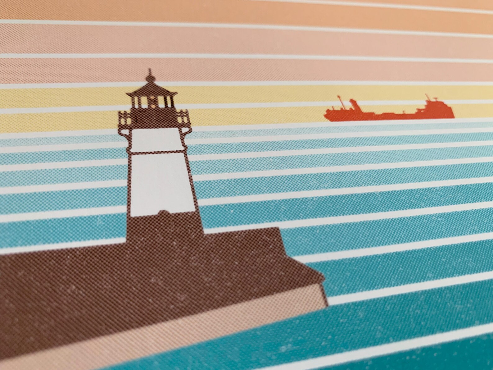Duluth Retro Art Print. Canal Park Duluth, Aerial Lift Bridge ...