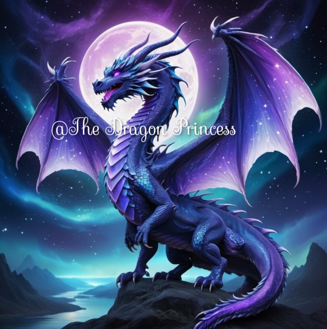 Celestial Aurora Dragon: the Luminary of the Stars - Etsy