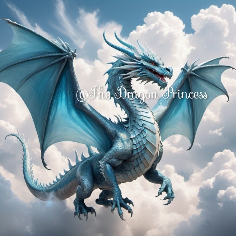 Air Dragon Spirit Companion: the Celestial Tempest - Etsy