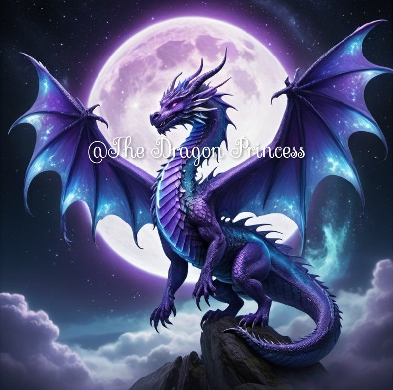 Celestial Aurora Dragon: the Luminary of the Stars - Etsy