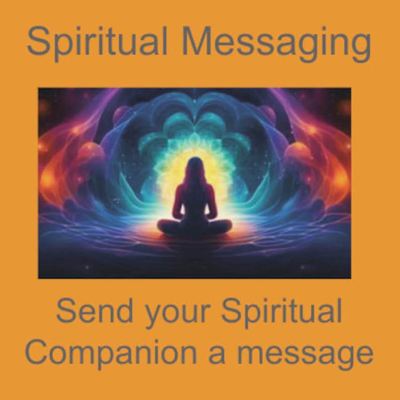 Spiritual Messaging Service -send Your Spiritual Being a Message - Etsy