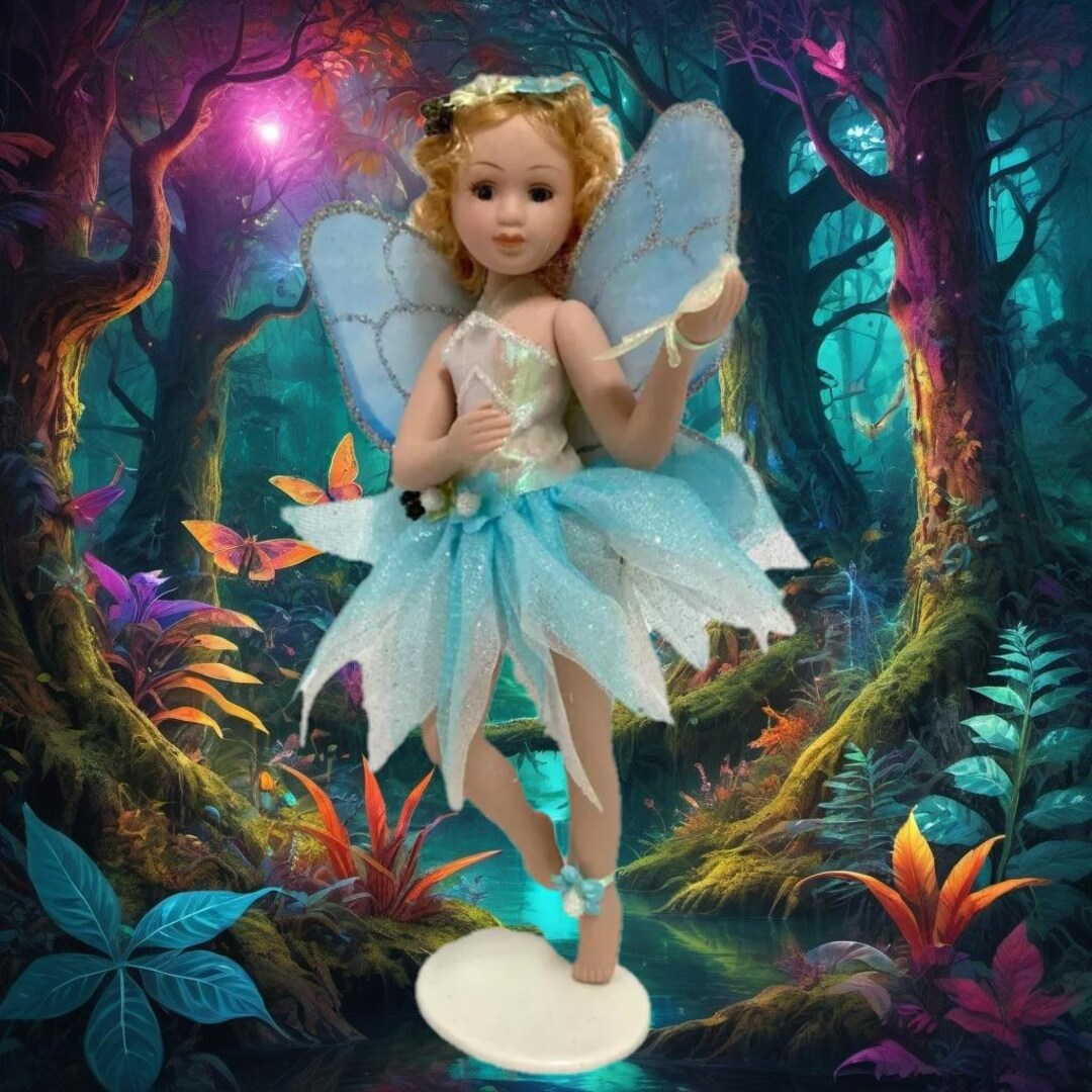 Haunted Doll -selene, the Enchanting Moonlit Fairy - Etsy