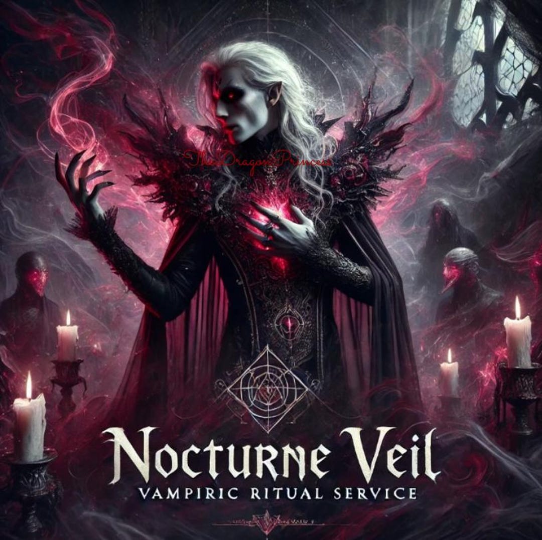 Nocturne Veil Vampiric Spell Ritual Service - Etsy