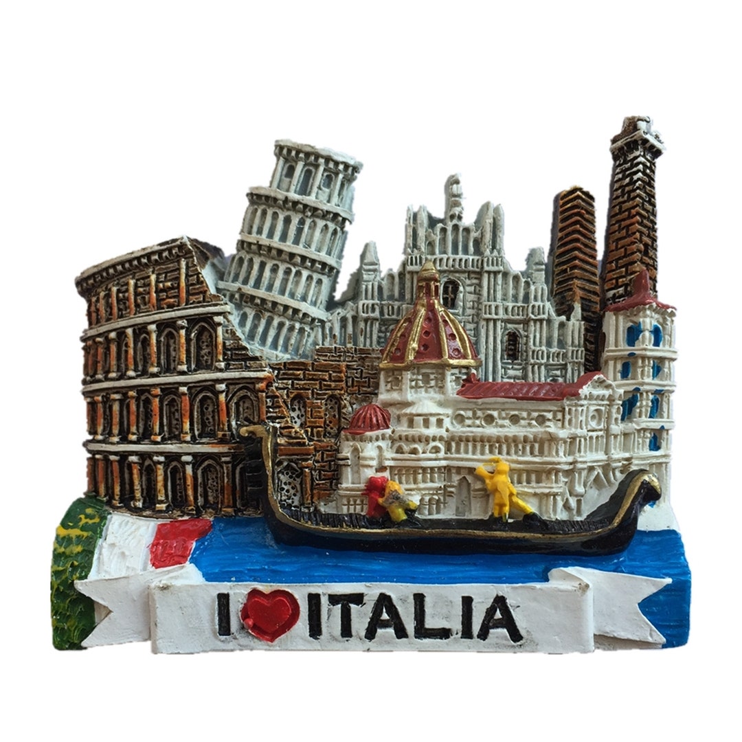 Rome Pisa Florence Venice Milan Italy Fridge Magnet Travel Souvenir ...