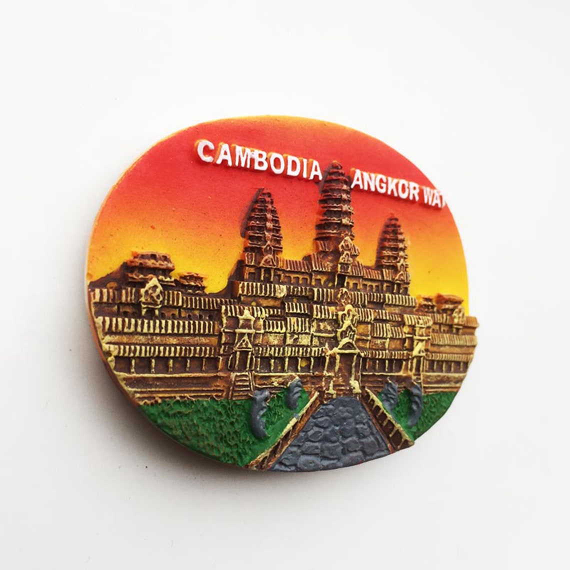 Angkor Wat Cambodia Fridge Magnet Beer Opener Travel Souvenir | Etsy