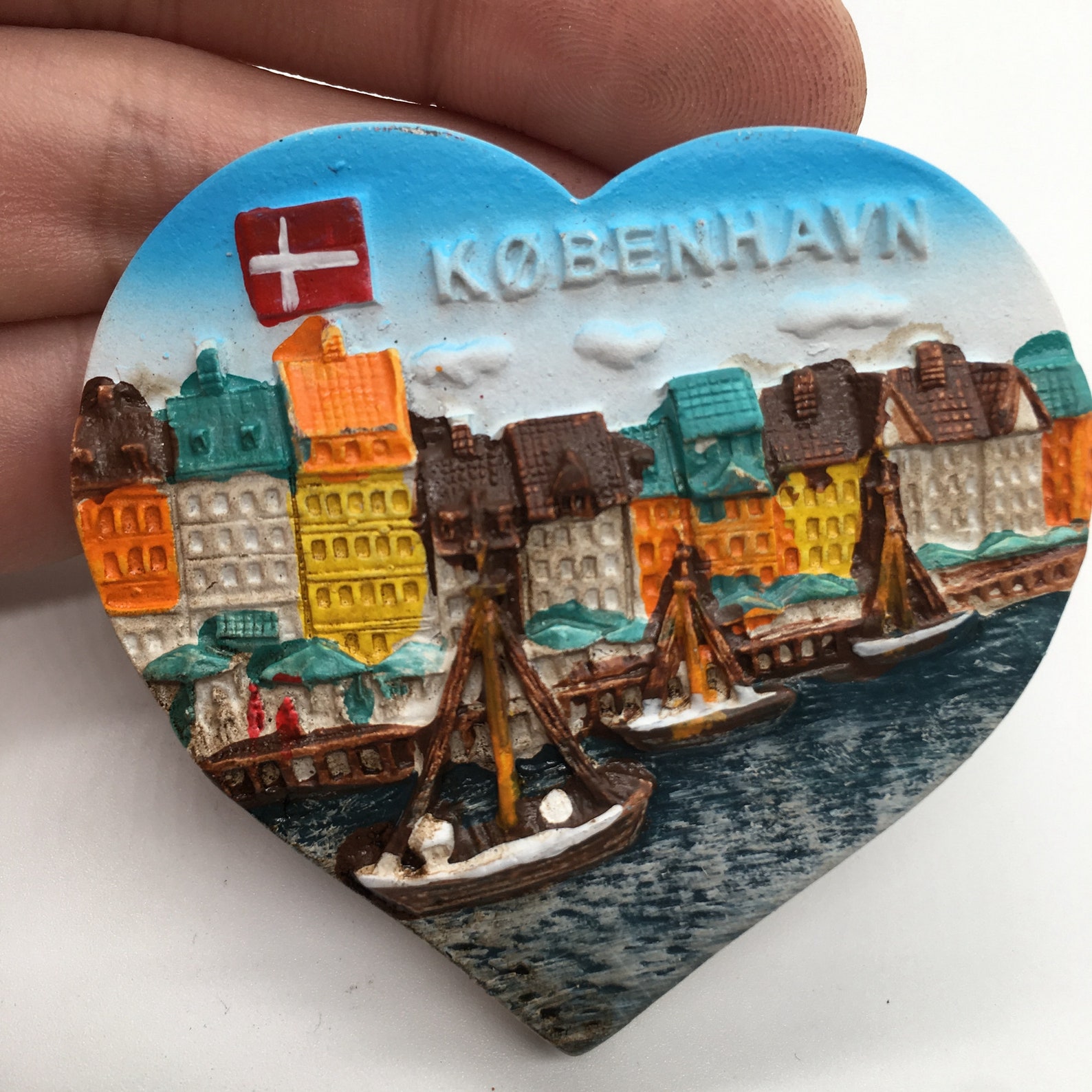 Copenhagen Denmark Fridge Magnet Travel Souvenir Gift | Etsy