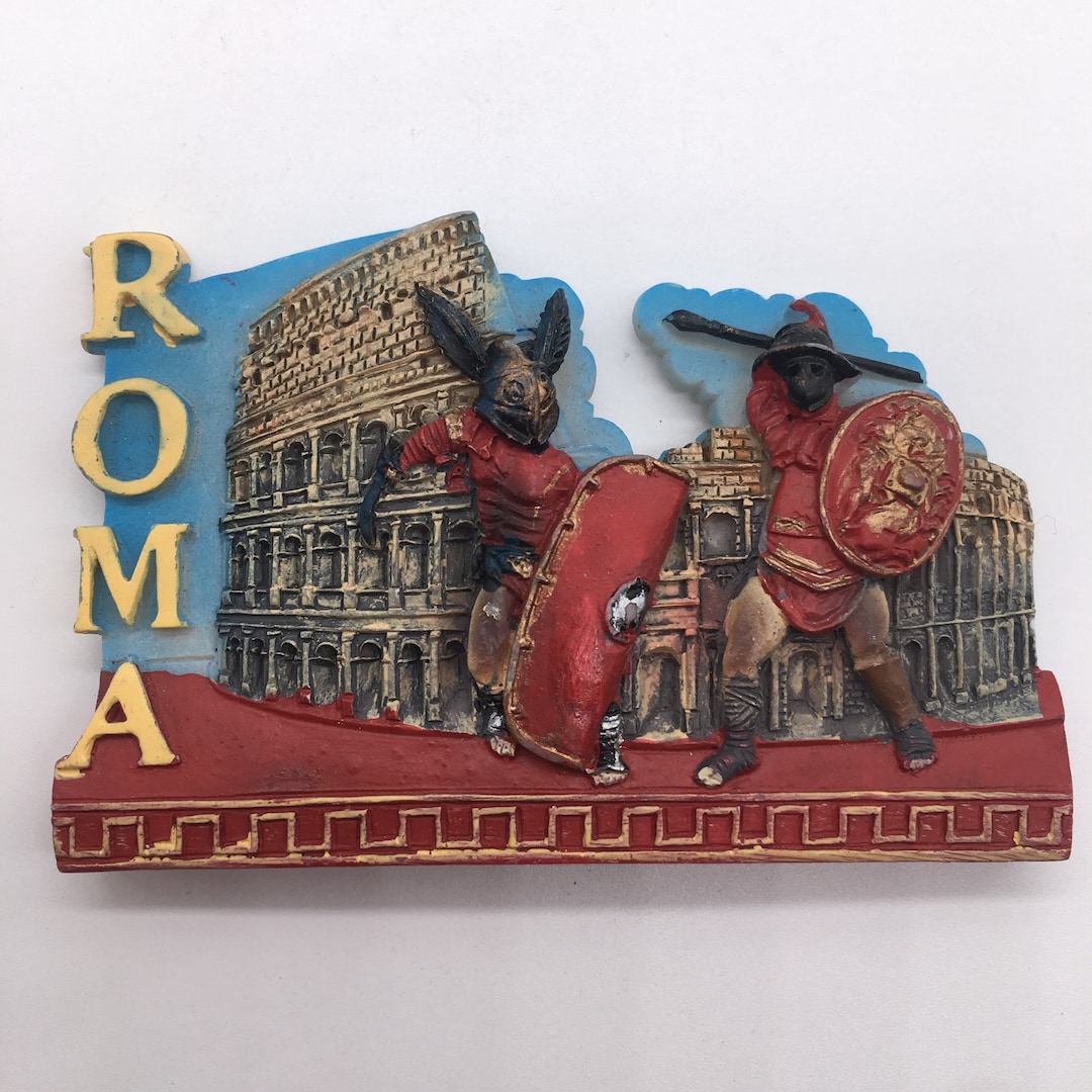 Colosseum Rome Italy Fridge Magnet Travel Souvenir Gift Collection ...