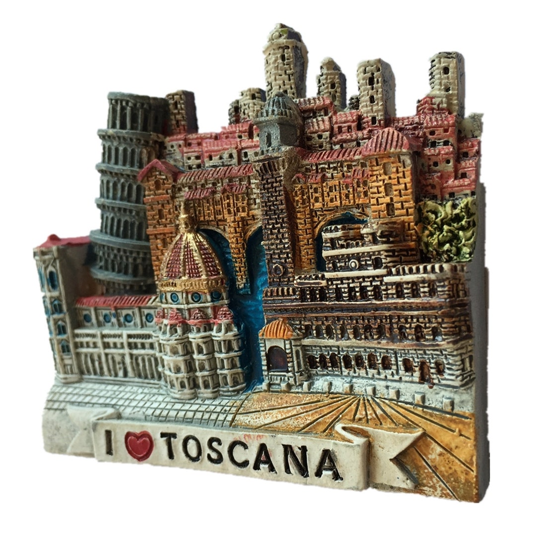 Tuscany Toscana Italy Fridge Magnet Travel Souvenir Gift Collection ...