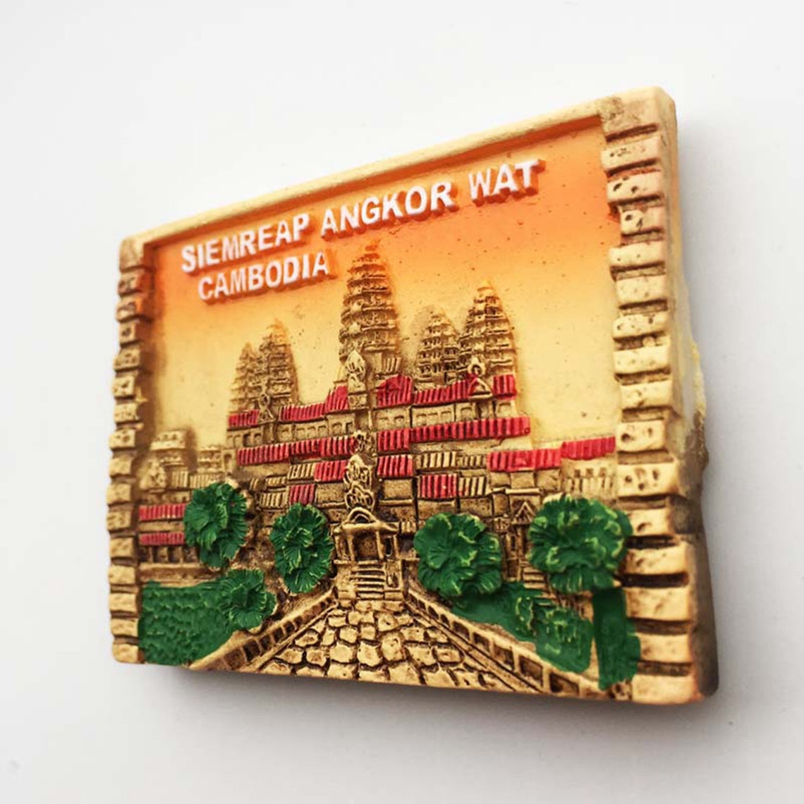 Angkor Wat Cambodia Fridge Magnet Beer Opener Travel Souvenir | Etsy