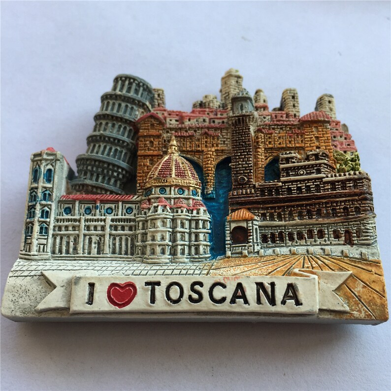 Tuscany Toscana Italy Fridge Magnet Travel Souvenir Gift - Etsy