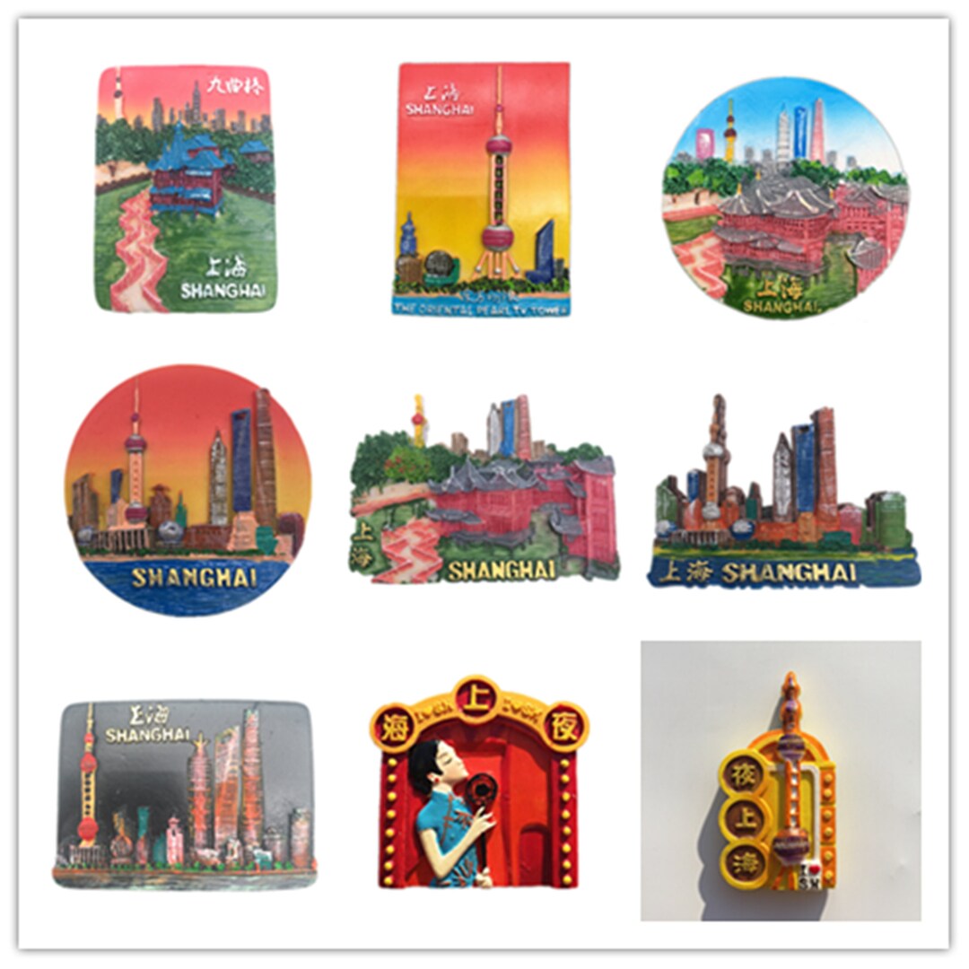 Shanghai China Fridge Magnet Travel Souvenir Gift Collection - Etsy