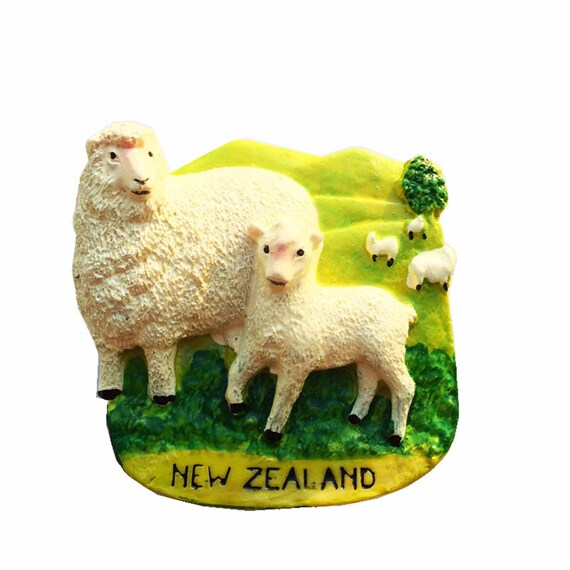 Sheep New Zealand Fridge Magnet Travel Souvenir Gift | Etsy