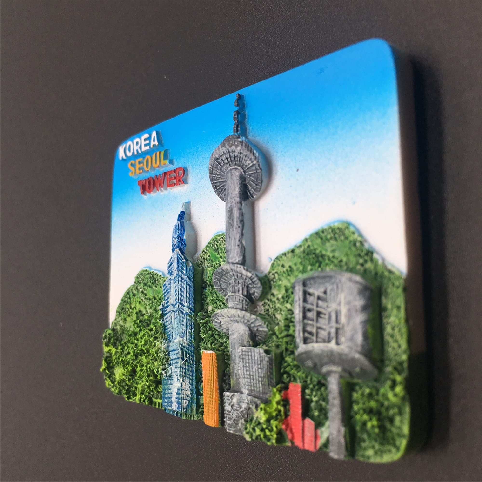 Seoul Tower Korea Fridge Magnet Travel Souvenir Gift - Etsy