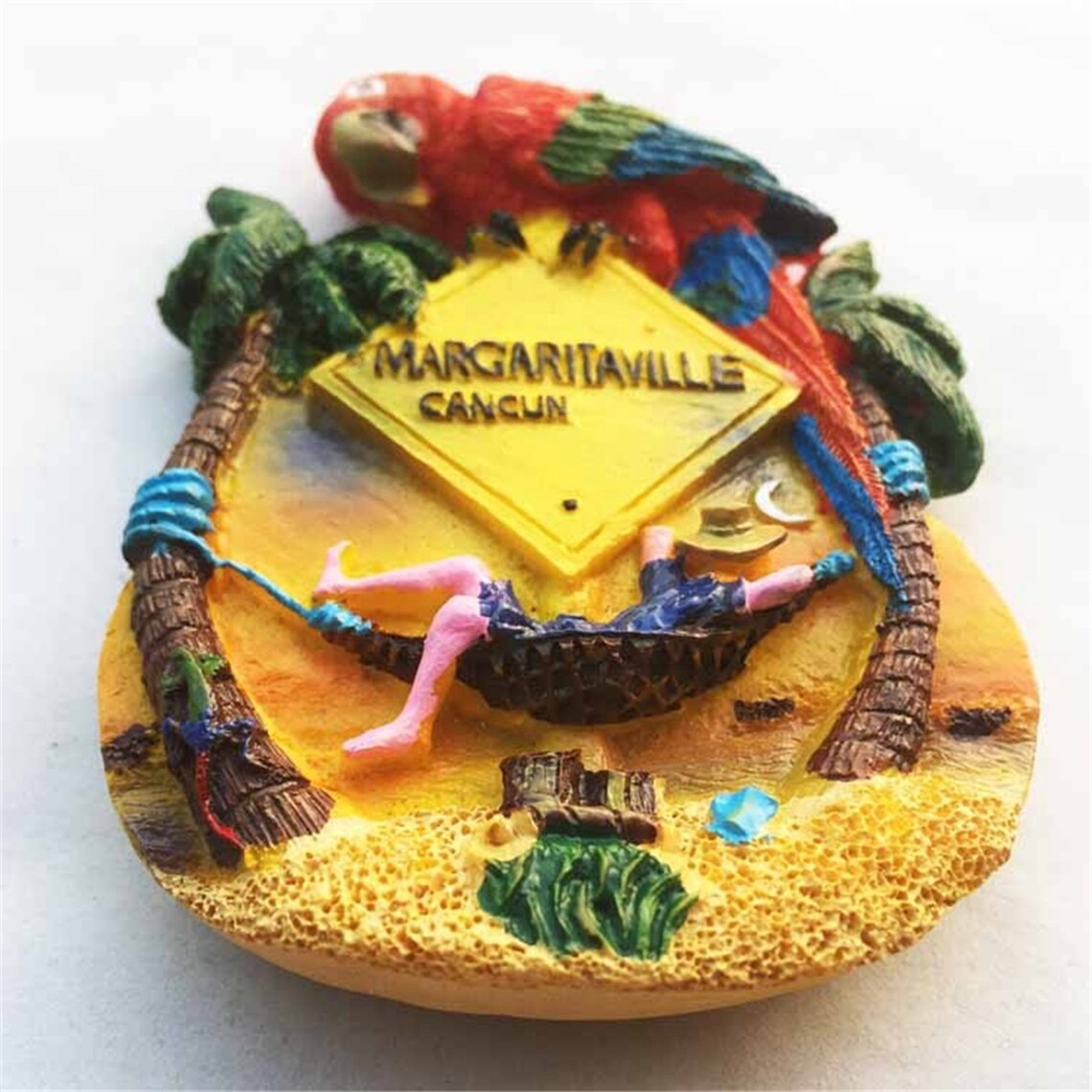 Margaritaville Cancun Mexico Fridge Magnet Travel Souvenir | Etsy