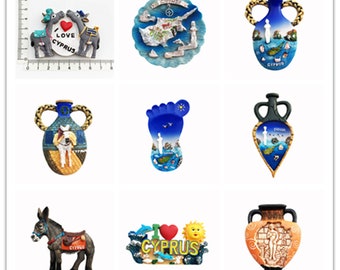 Cyprus Fridge Magnet Travel Souvenir Gift Collection Craft - Etsy