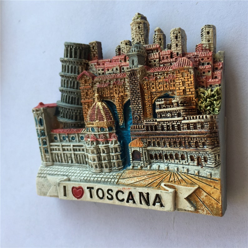 Tuscany Toscana Italy Fridge Magnet Travel Souvenir Gift - Etsy