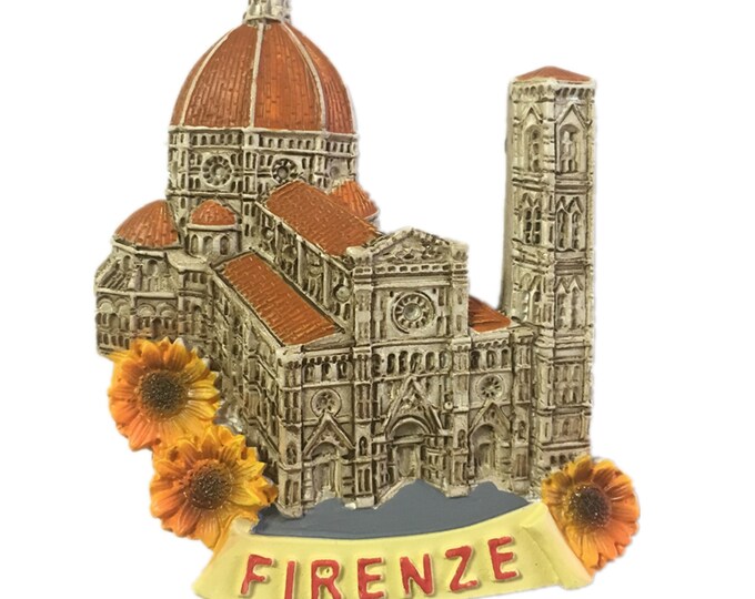 Florence Duomo Magnet, Landscape Magnet, Fridge Magnet, Kitchen Magnet ...