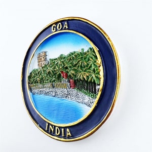 Goa India Fridge Magnet Beer Opener Travel Souvenir Gift - Etsy