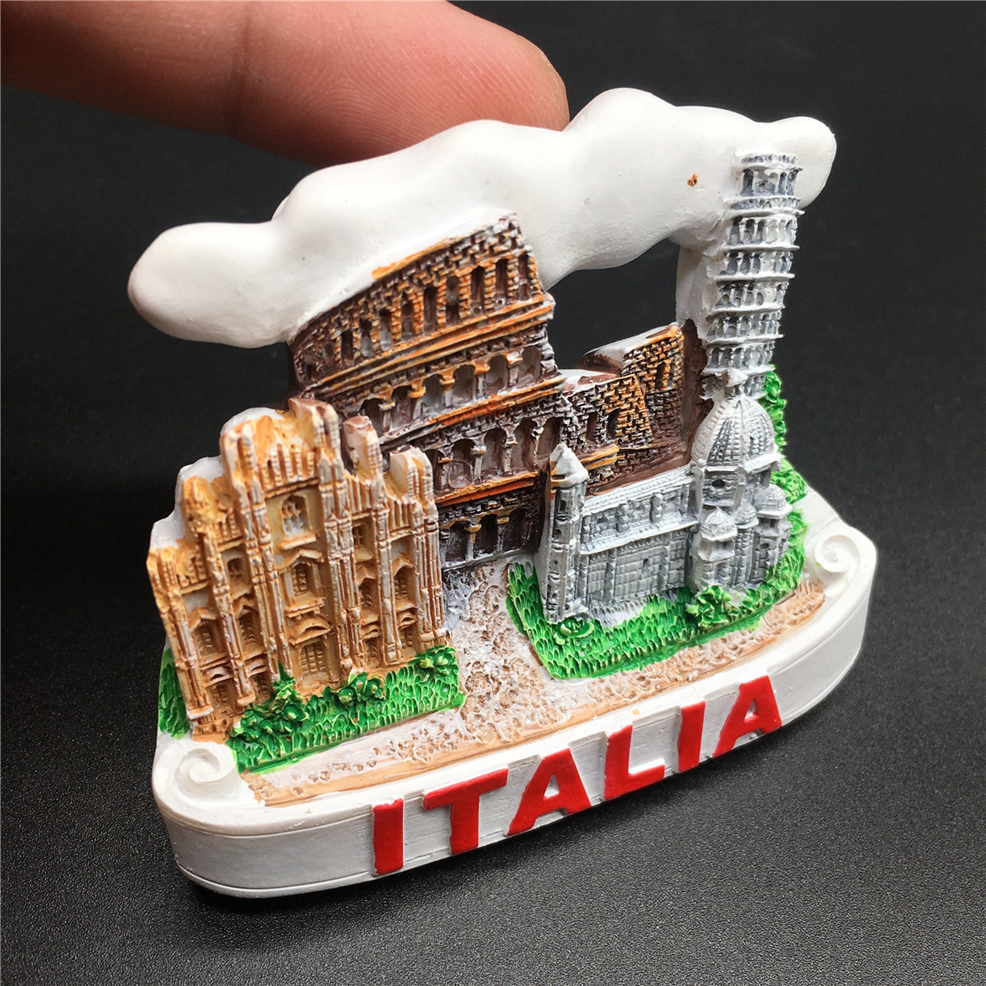 Rome Milan Florence Pisa Italy Fridge Magnet Travel Souvenir - Etsy