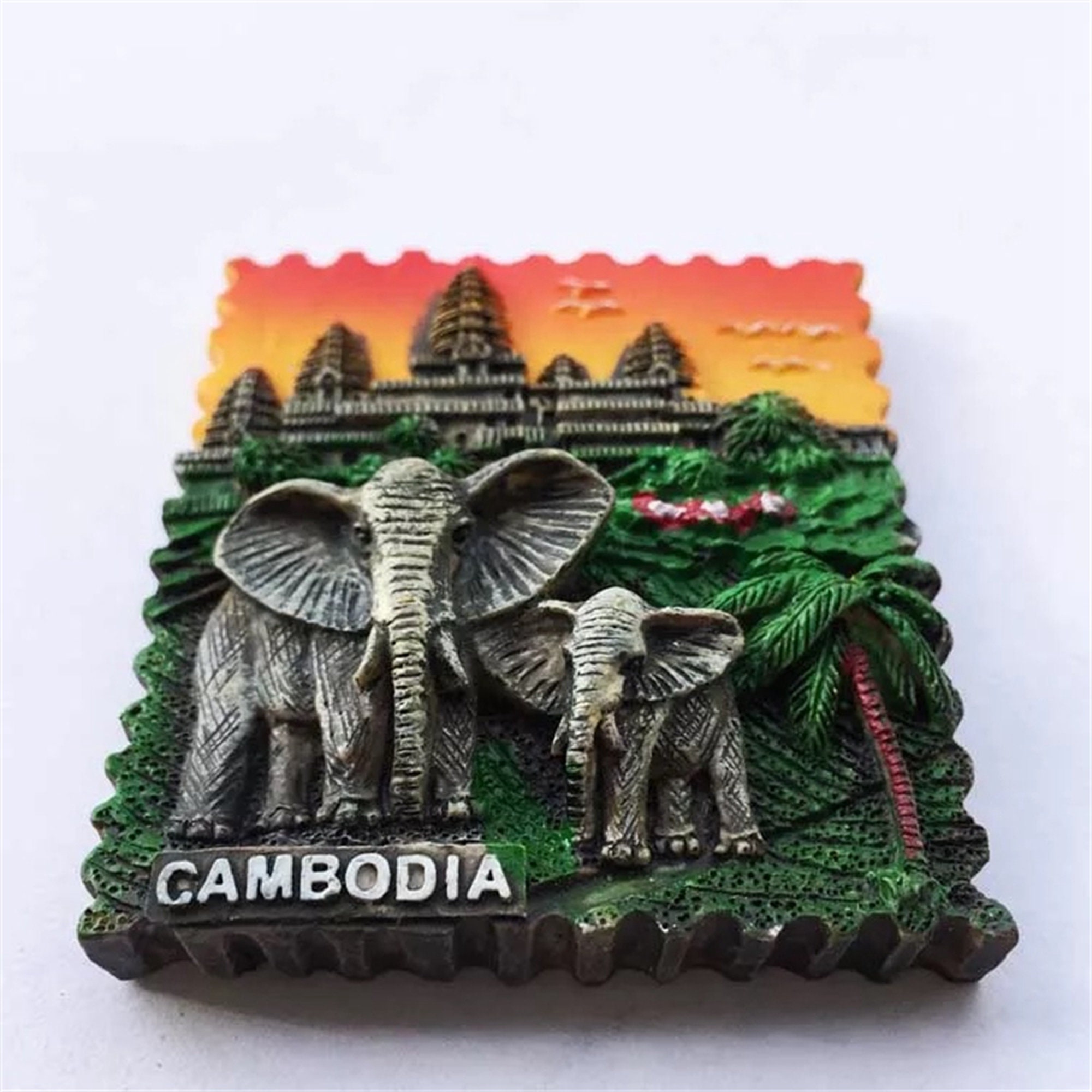 Angkor Wat Cambodia Fridge Magnet Beer Opener Travel Souvenir | Etsy