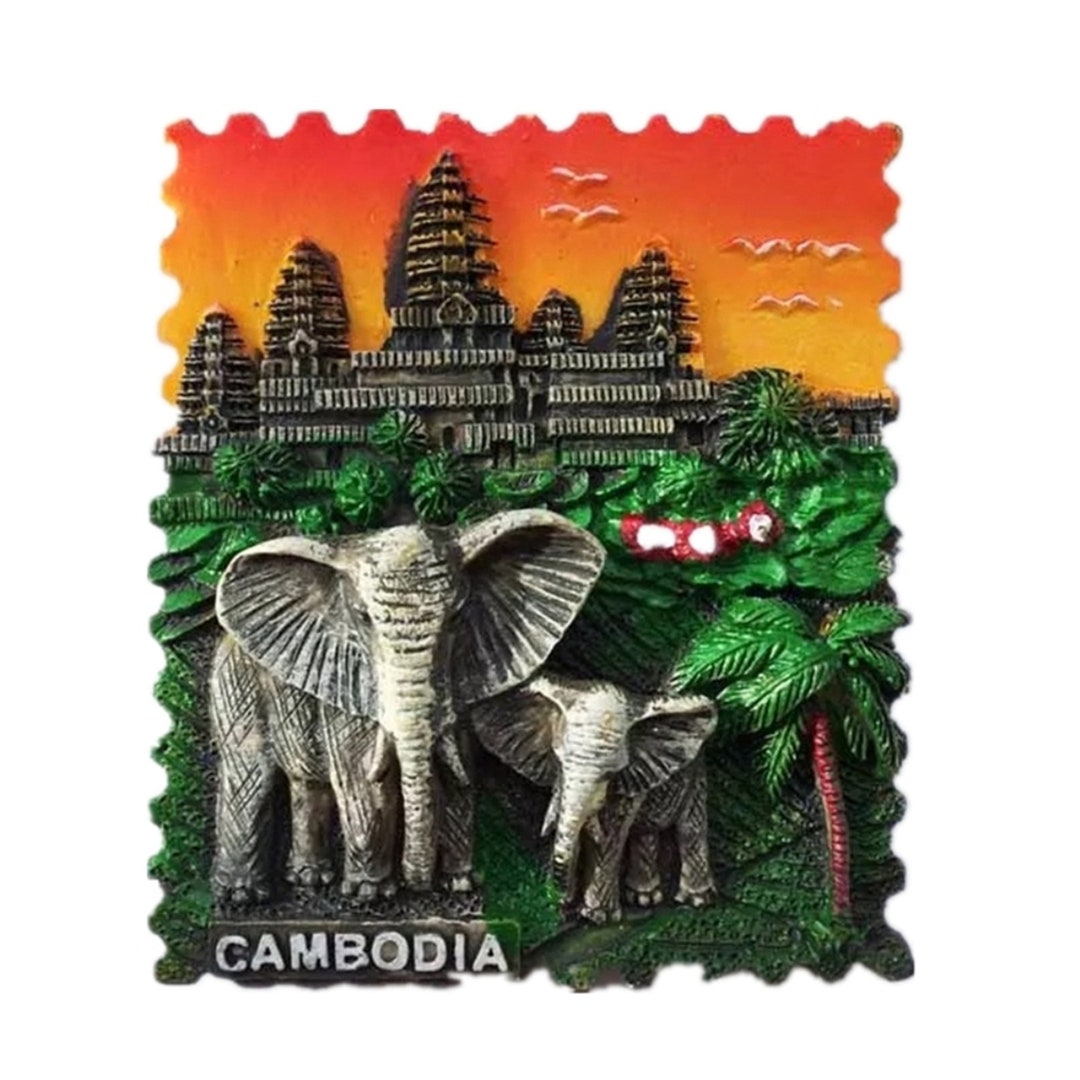 Angkor Wat Cambodia Fridge Magnet Beer Opener Travel Souvenir - Etsy