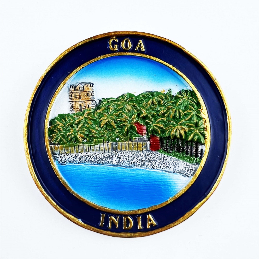 Goa India Fridge Magnet Beer Opener Travel Souvenir Gift - Etsy