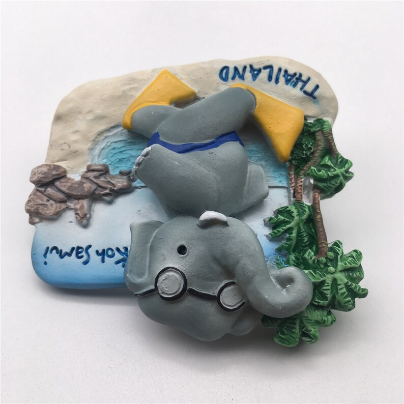 Koh Samui Thailand Fridge Magnet Travel Souvenir Gift - Etsy