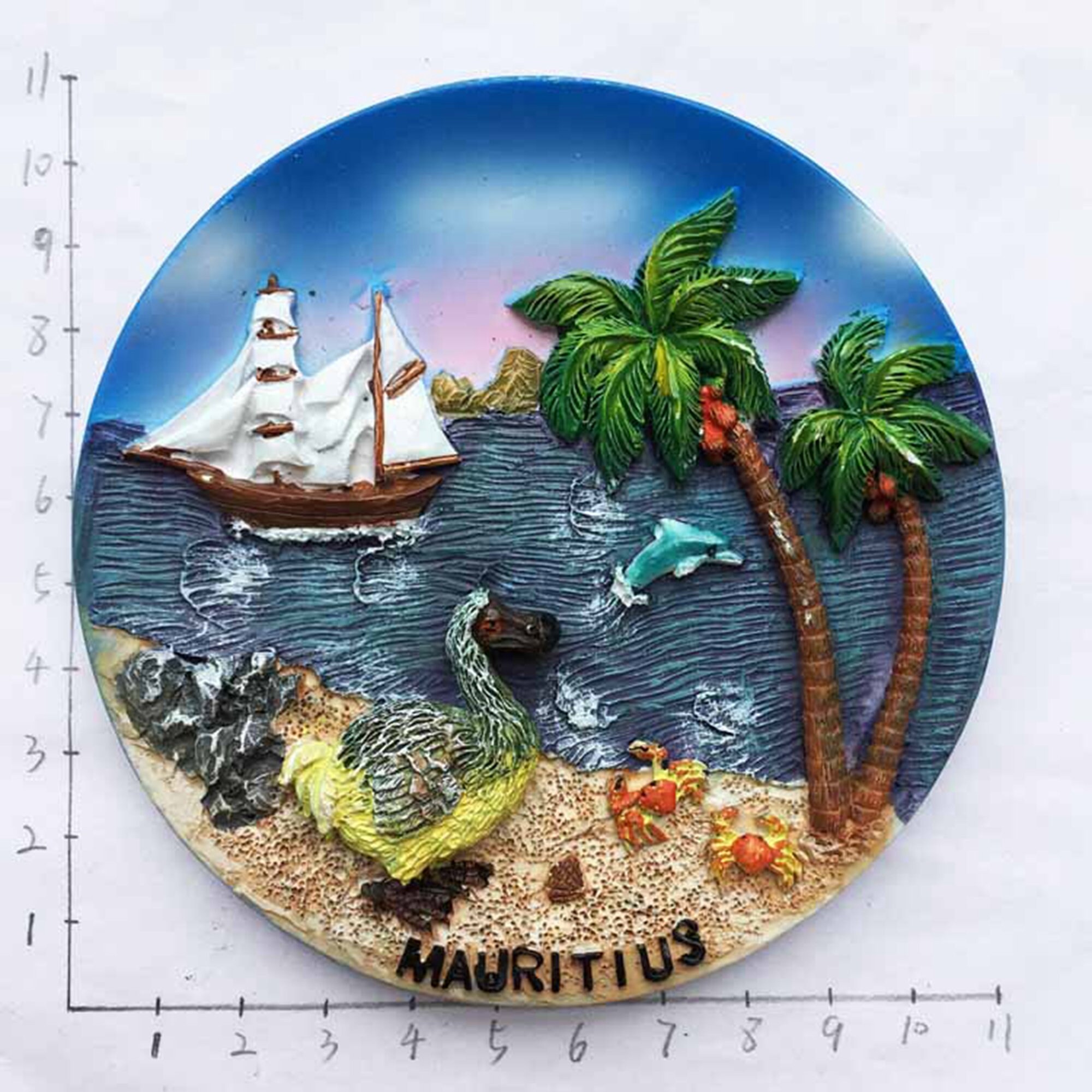 Big Mauritius Fridge Magnet Travel Souvenir Gift Collection | Etsy