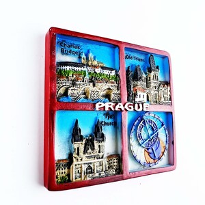 Prague Square Czech Fridge Magnet Travel Souvenir Gift - Etsy