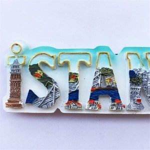Istanbul Turkey Fridge Magnet Travel Souvenir Gift Collection - Etsy