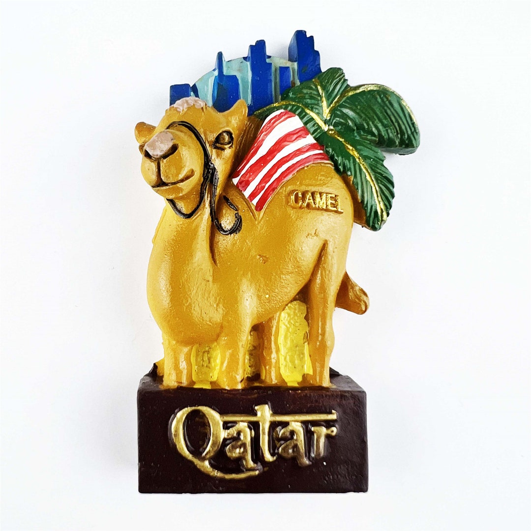 UAE Camel Qatar Fridge Magnet Travel Souvenir Gift Collection Craft ...