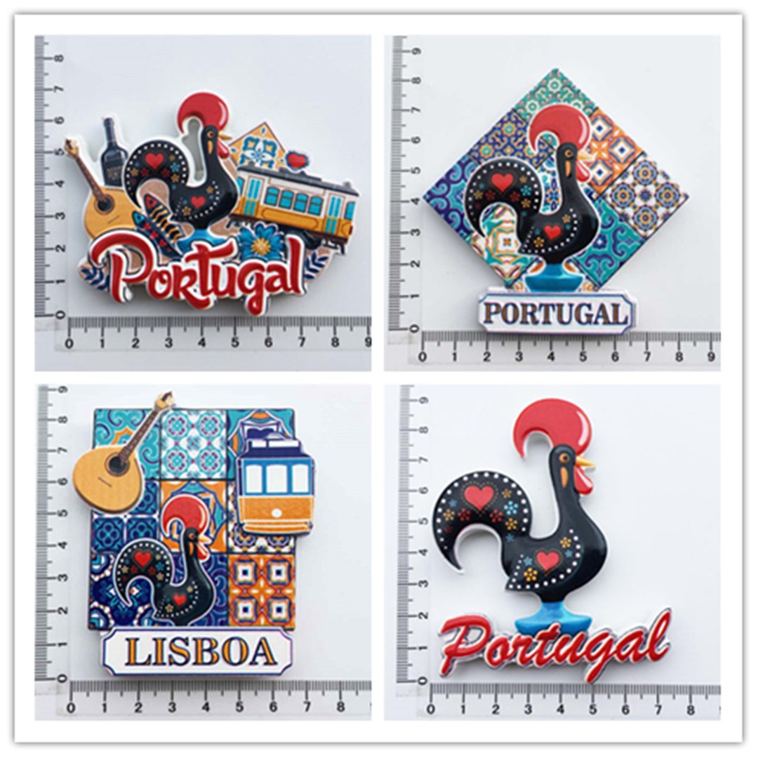 Cock Lisbon Portugal Fridge Magnet Travel Souvenir Gift - Etsy