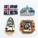 Reykjavik Flag Iceland Fridge Magnet Travel Souvenir Gift - Etsy