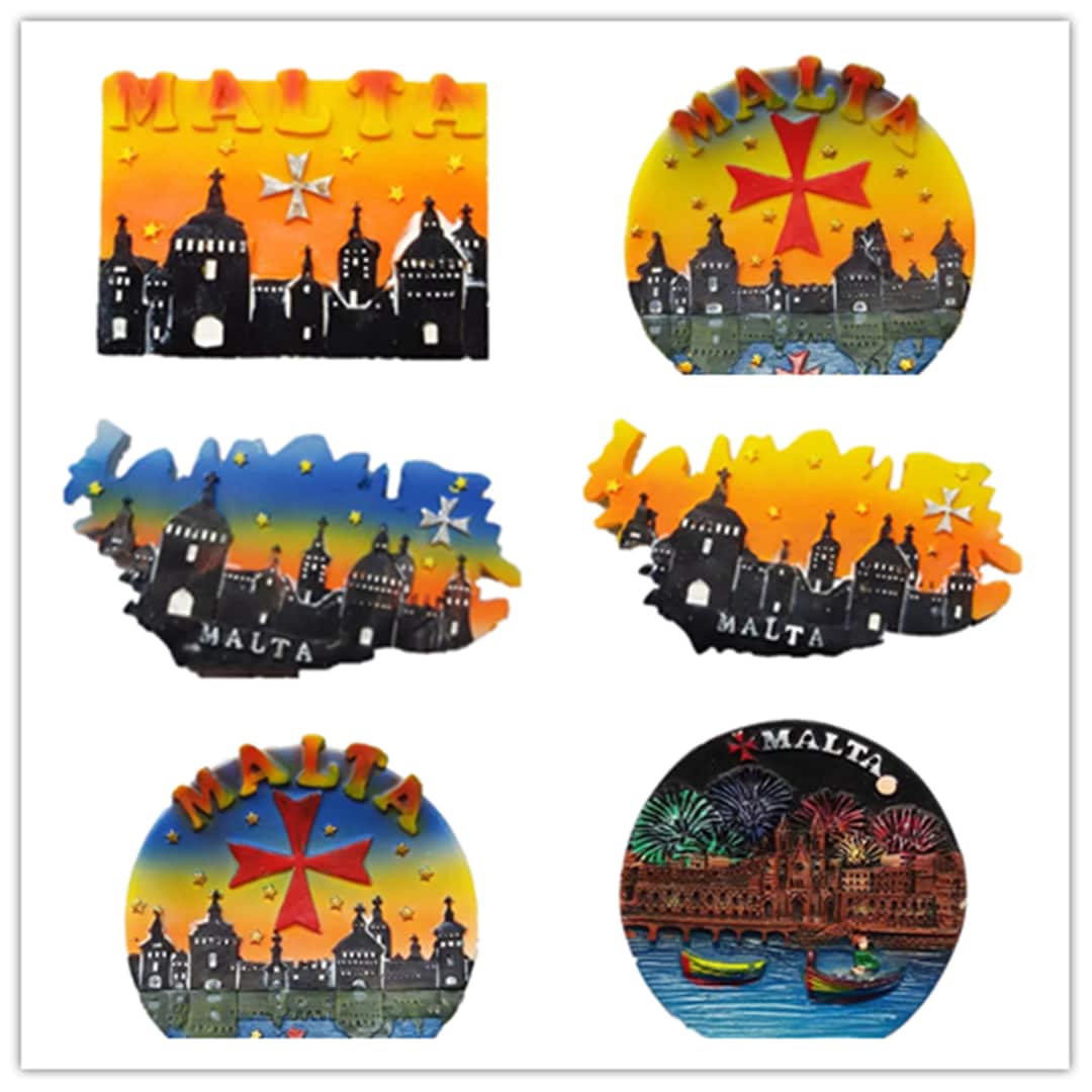 Malta Fridge Magnet Travel Souvenir Gift Collection Craft - Etsy