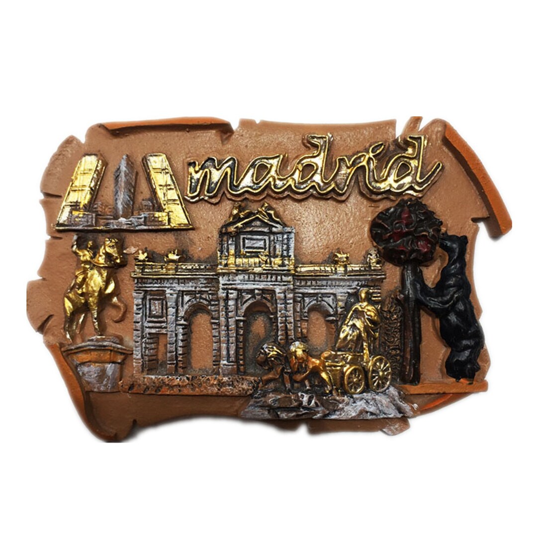Madrid España Nevera Magnet Travel Souvenir Gift Collection Craft ...