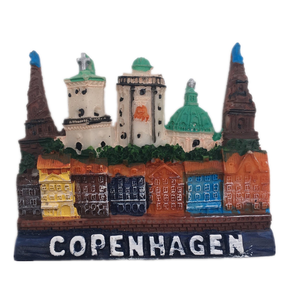 Copenhagen Denmark Fridge Magnet Travel Souvenir Gift | Etsy