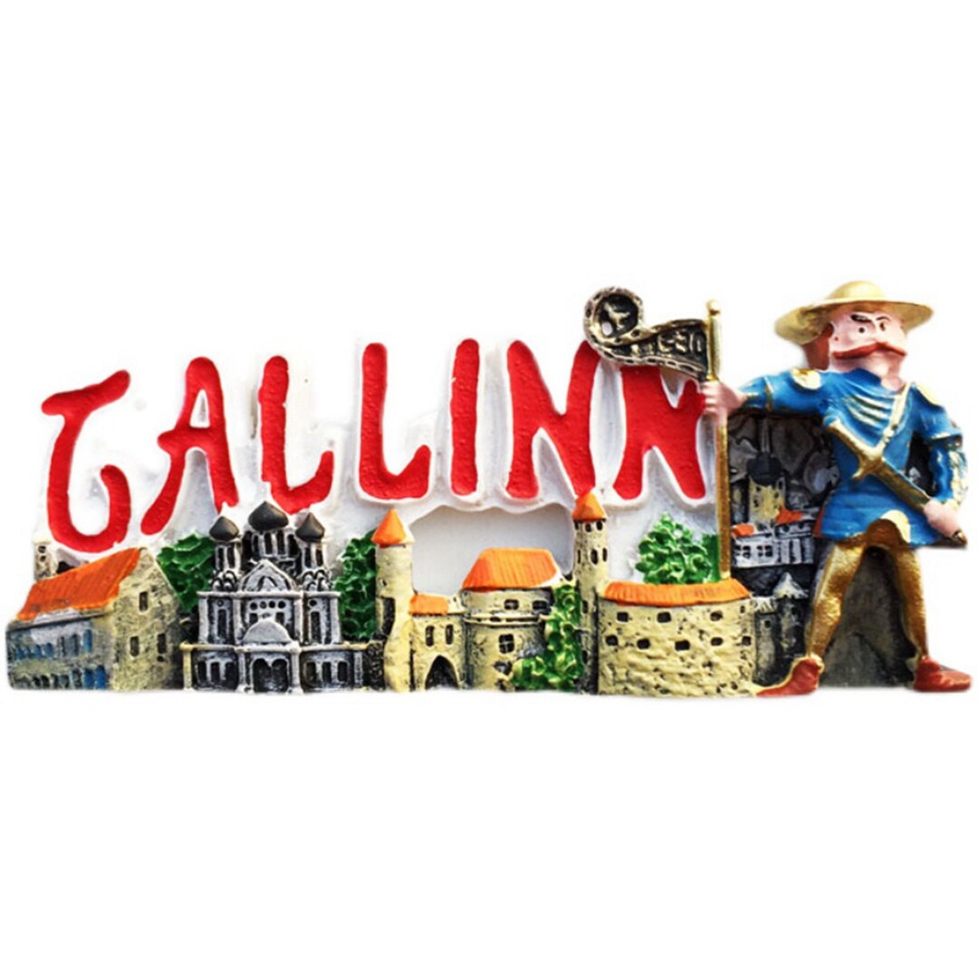Tallinn Estonia Fridge Magnet Travel Souvenir Gift Collection Craft ...