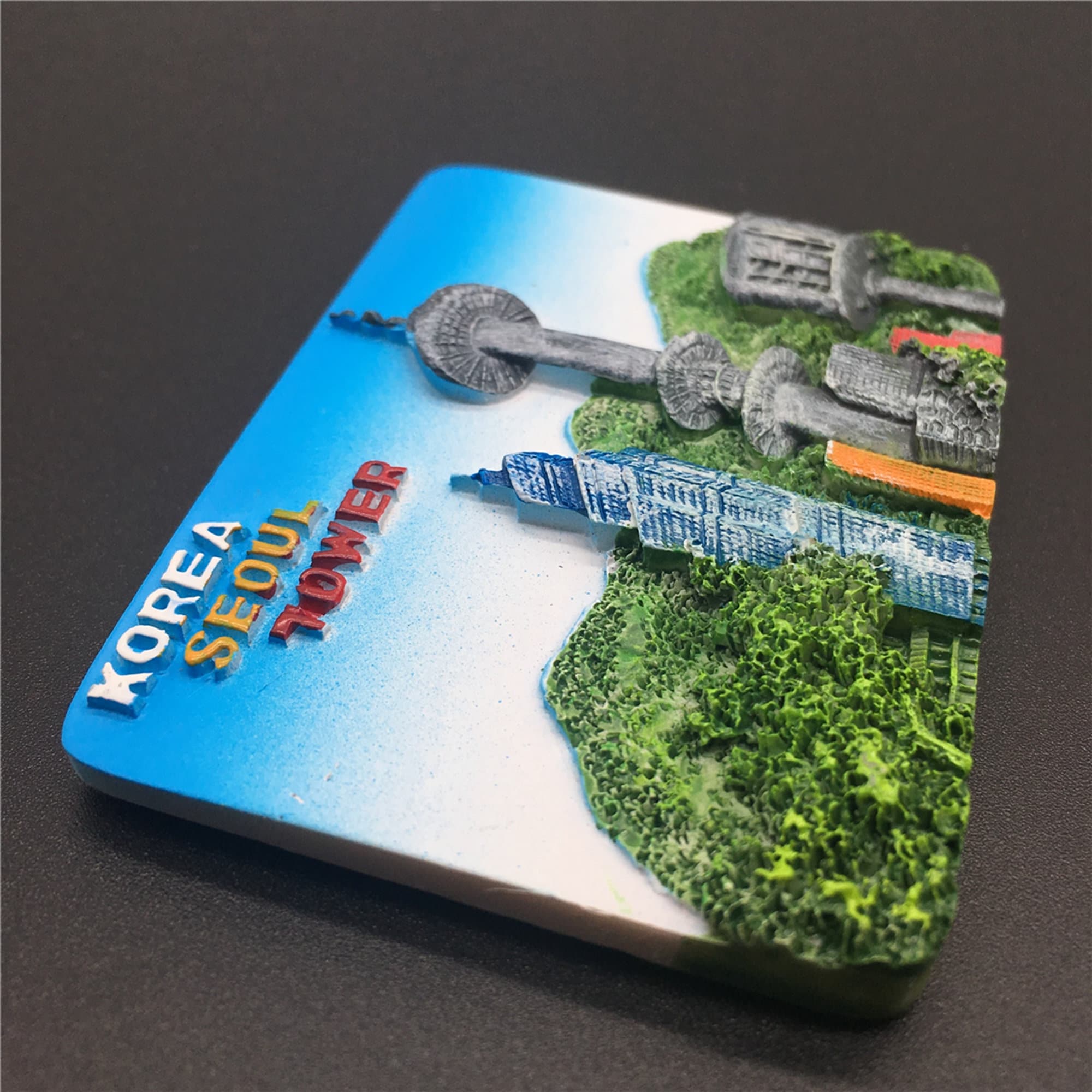 Seoul Tower Korea Fridge Magnet Travel Souvenir Gift - Etsy
