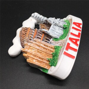 Rome Milan Florence Pisa Italy Fridge Magnet Travel Souvenir - Etsy