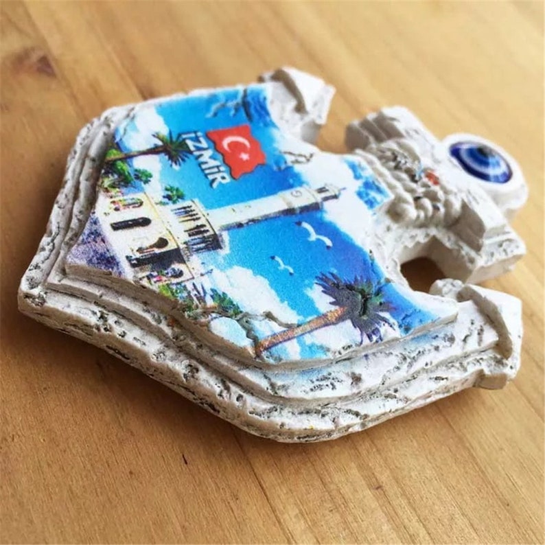 Izmir Turkey Fridge Magnet Travel Souvenir Gift Collection - Etsy