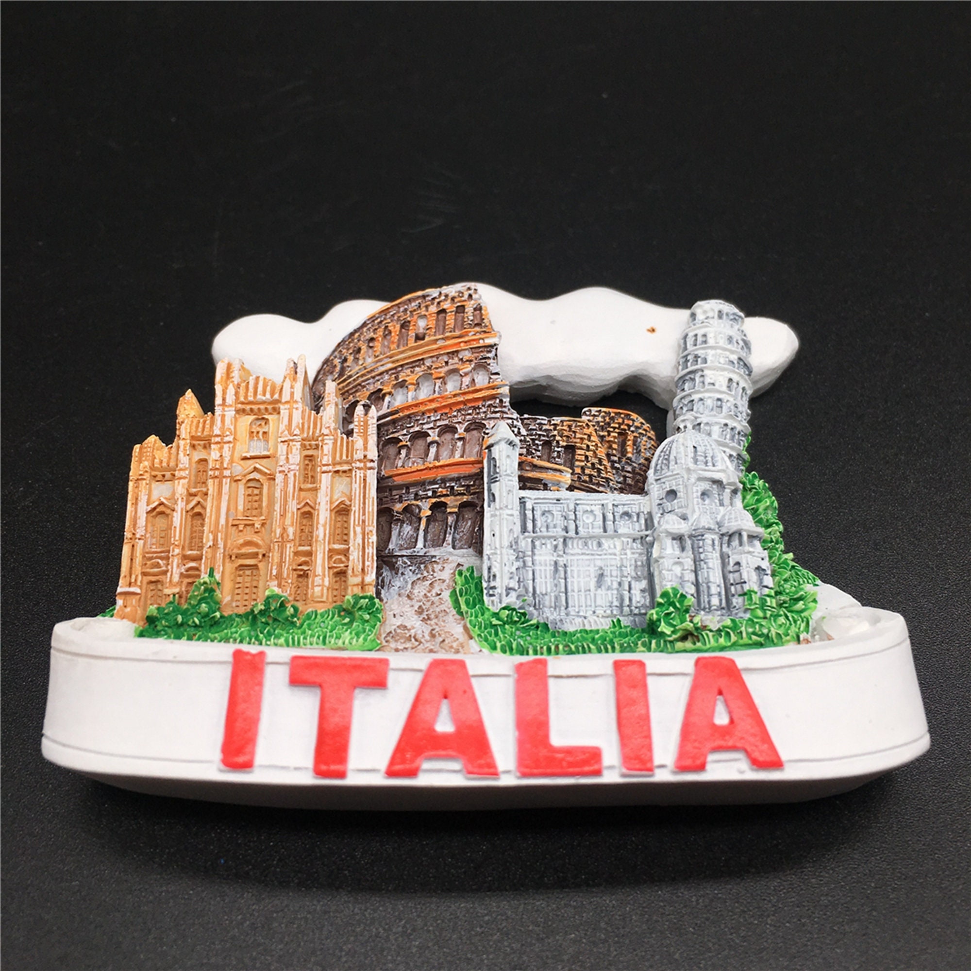 Rome Milan Florence Pisa Italy Fridge Magnet Travel Souvenir - Etsy