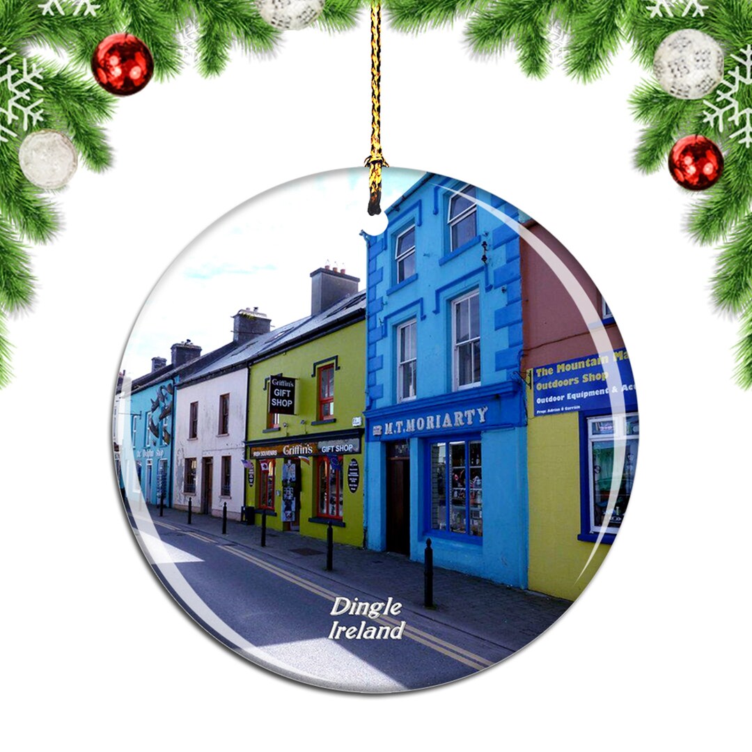 Dingle Ireland Christmas Ornament Souvenir Gift Porcelain - Etsy
