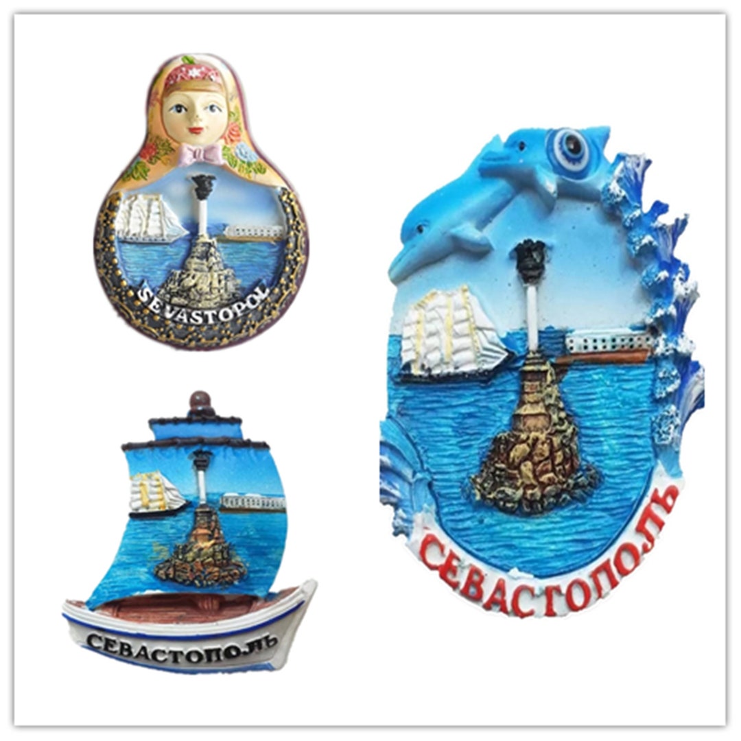 Matryoshka Doll Sevastopol Crimea Moscow Russia Fridge Magnet - Etsy