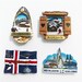 Reykjavik Flag Iceland Fridge Magnet Travel Souvenir Gift - Etsy