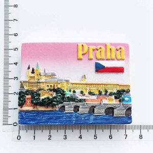 Prague Czech Fridge Magnet Travel Souvenir Gift Collection Craft ...