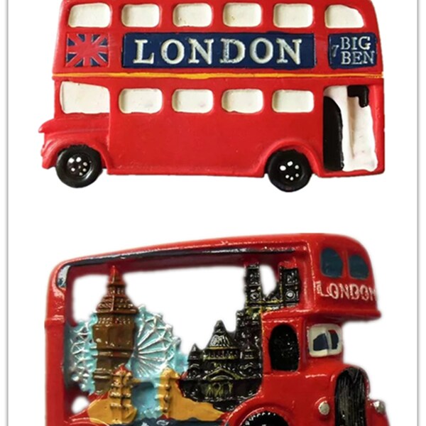 Red Bus - Etsy