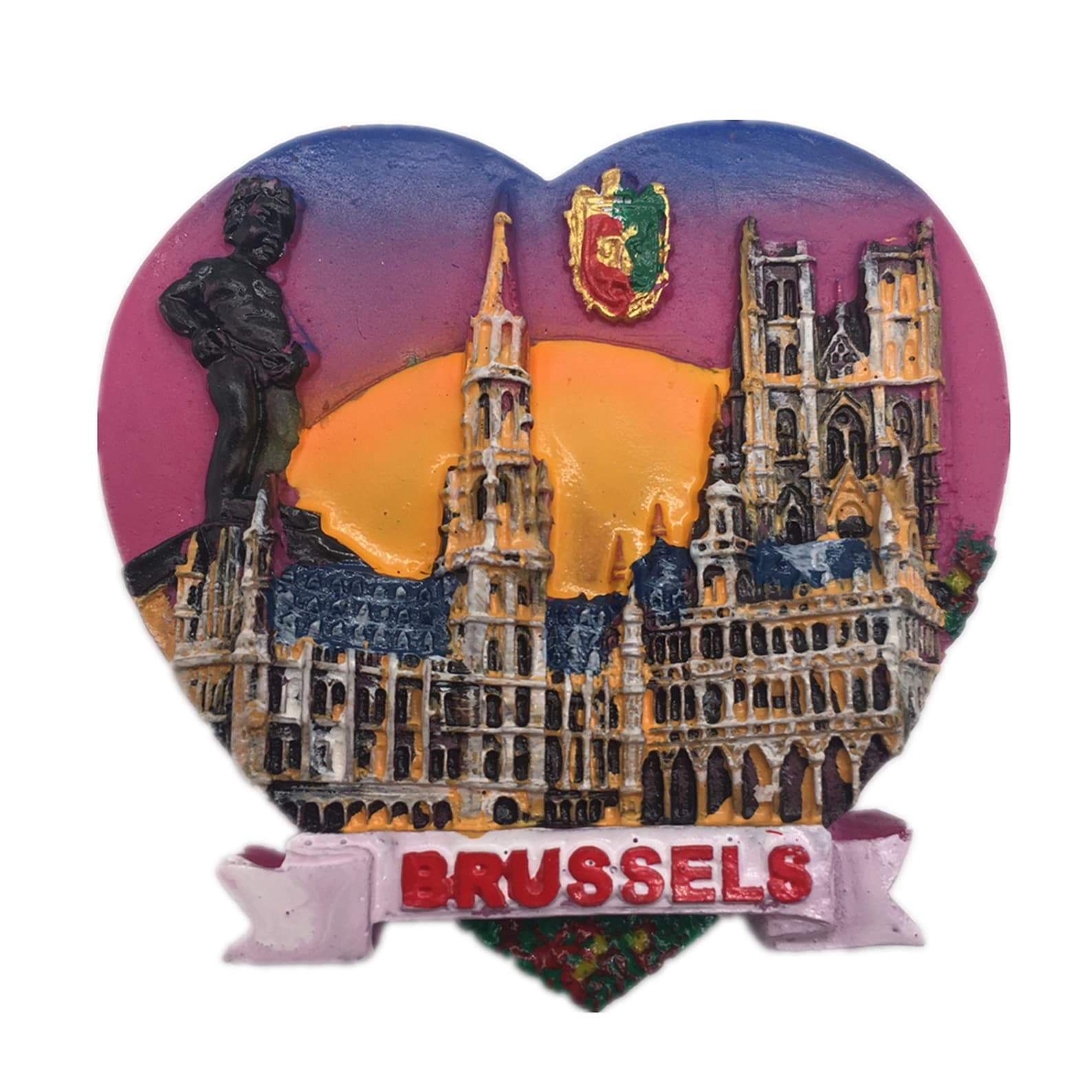 Brussels Belgium Fridge Magnet Travel Souvenir Gift Collection - Etsy